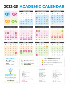 Calendar – Ingenuity Prep – prepares students to succeed in college and ...
